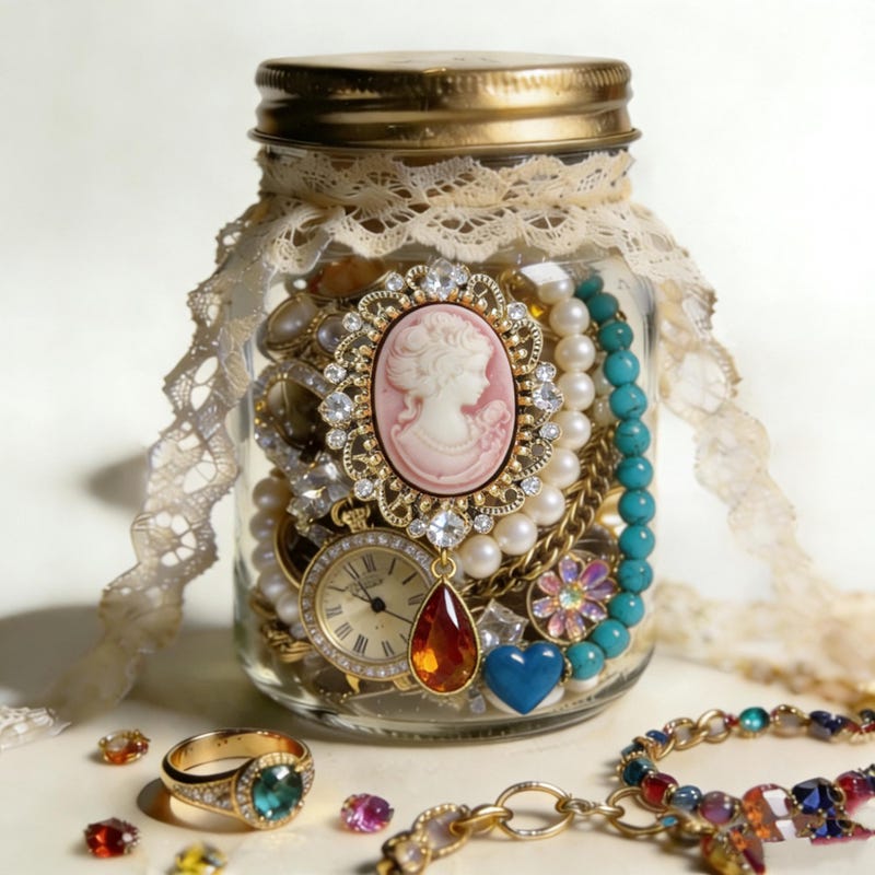 Jewelry Jars - Etsy
