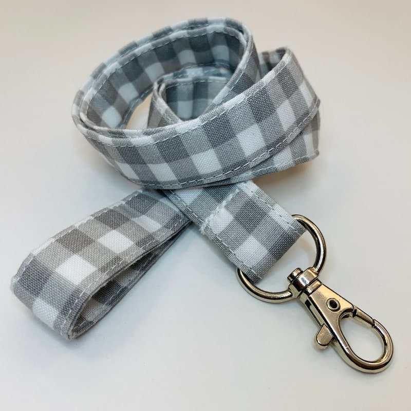 Gray Lanyard - Etsy