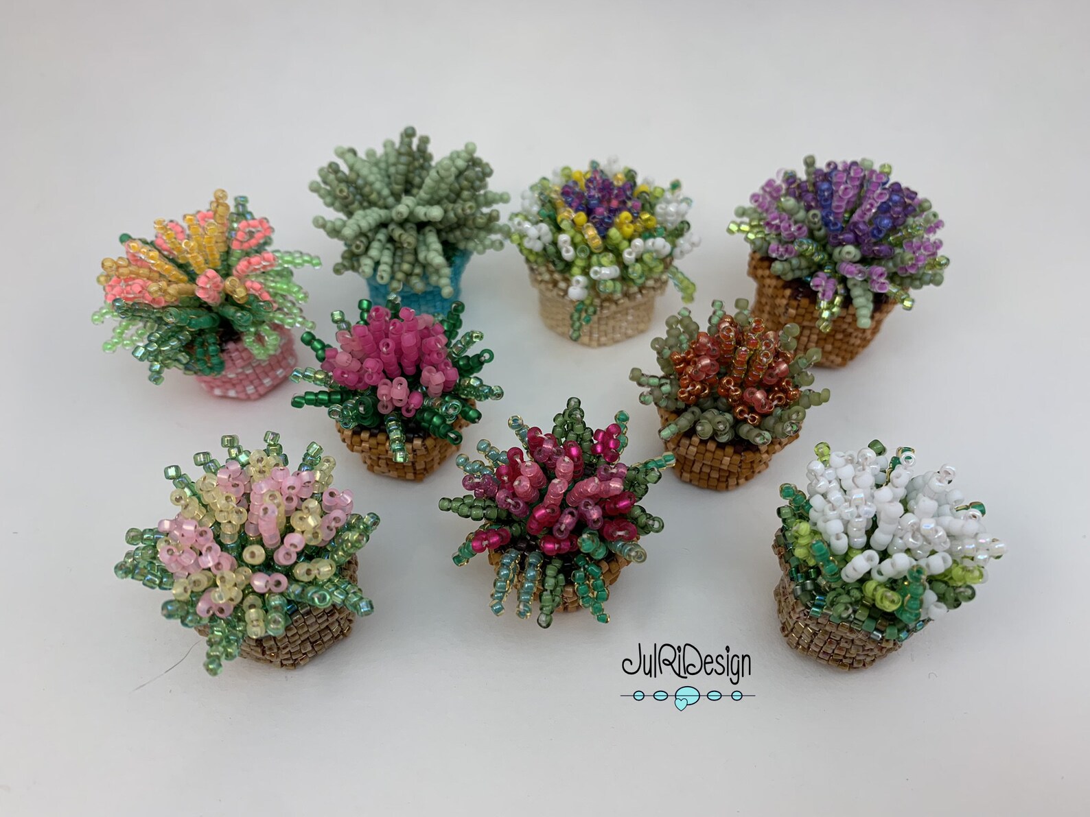 Mini Flower Pot Tutorial/pattern/instructions/pdf - Etsy