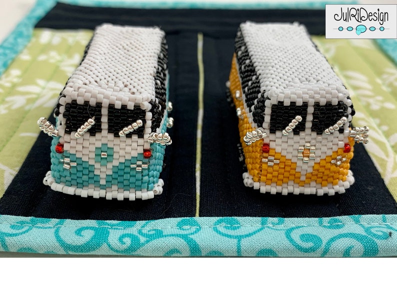 Beaded Miniature Retro BUS Tutorial/pattern/instructions - Etsy
