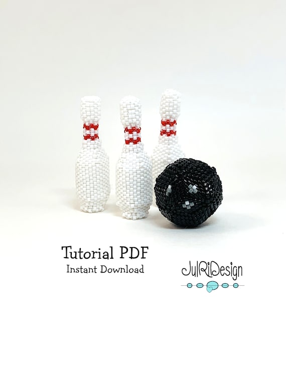 Mini Bowling Set ball and Pins - Etsy