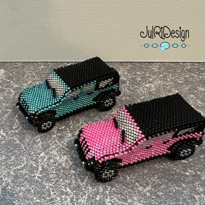 Beaded Miniature Off-road SUV - 4-door Tutorial/pattern/instructions ...