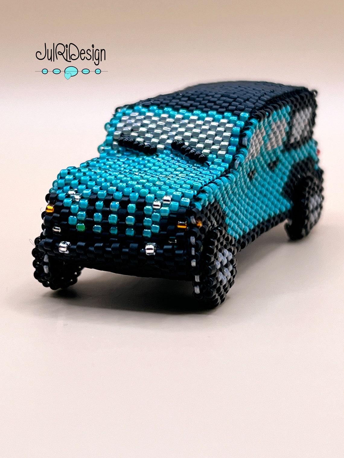 Beaded Miniature Off-road SUV - 4-door Tutorial/pattern/instructions ...