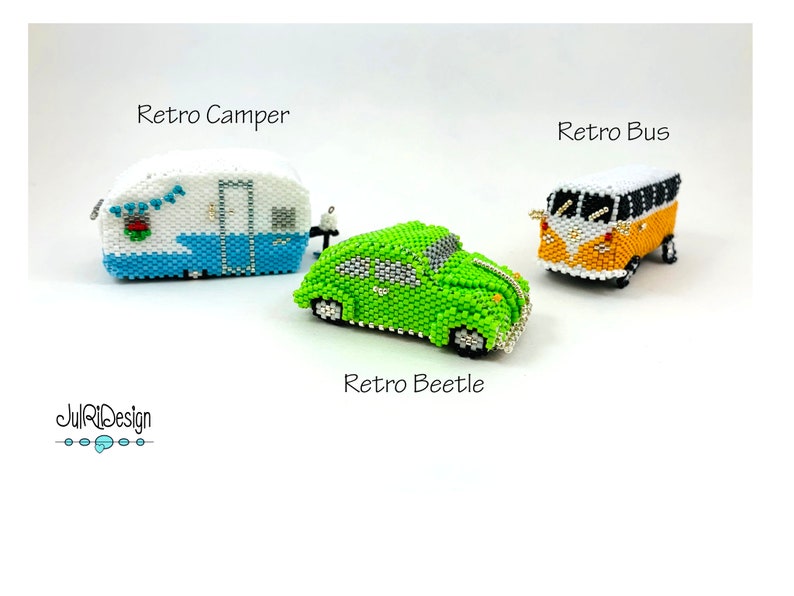 Beaded Miniature Retro BUS Tutorial/pattern/instructions - Etsy