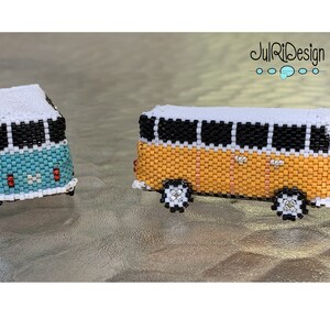 Beaded Miniature Retro BUS Tutorial/pattern/instructions - Etsy