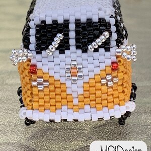 Beaded Miniature Retro BUS Tutorial/pattern/instructions - Etsy