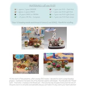 Mini Flower Pot Tutorial/pattern/instructions/pdf - Etsy