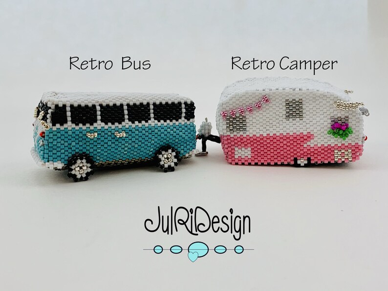 Beaded Miniature Retro BUS Tutorial/pattern/instructions - Etsy
