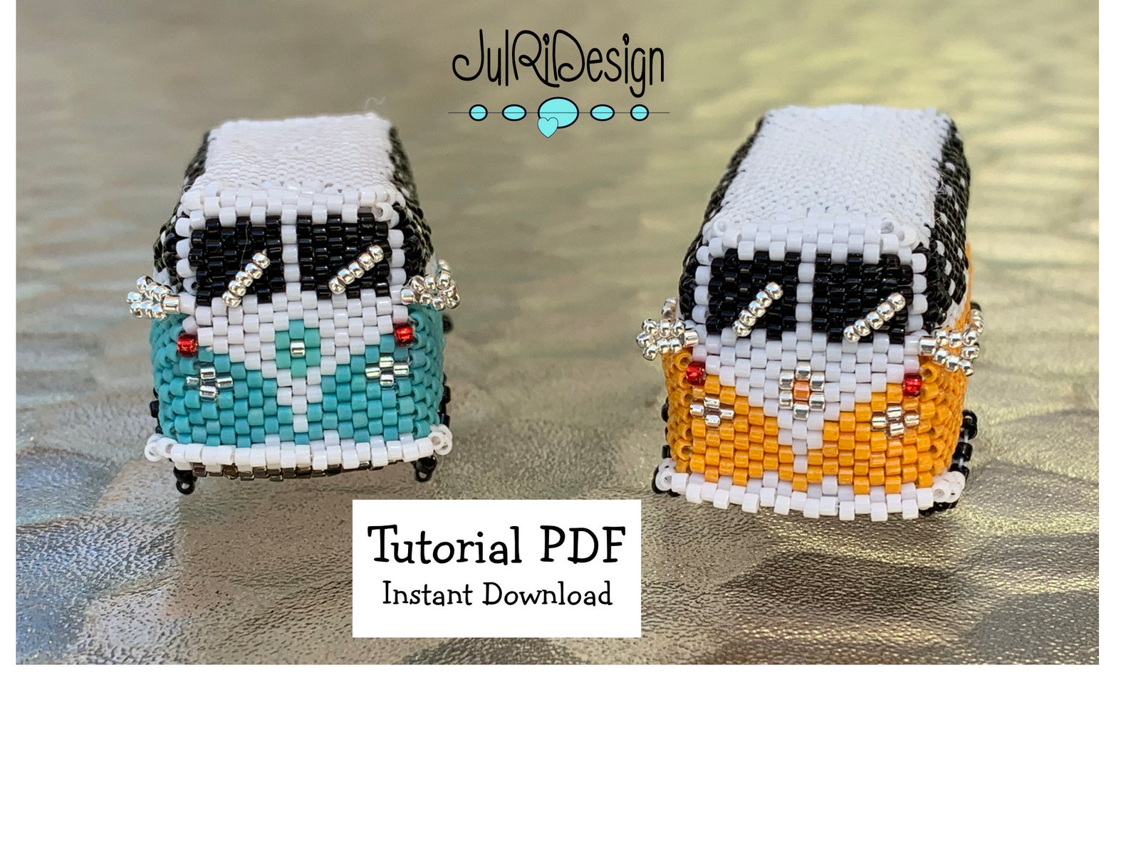 Beaded Miniature Retro BUS Tutorial/pattern/instructions - Etsy