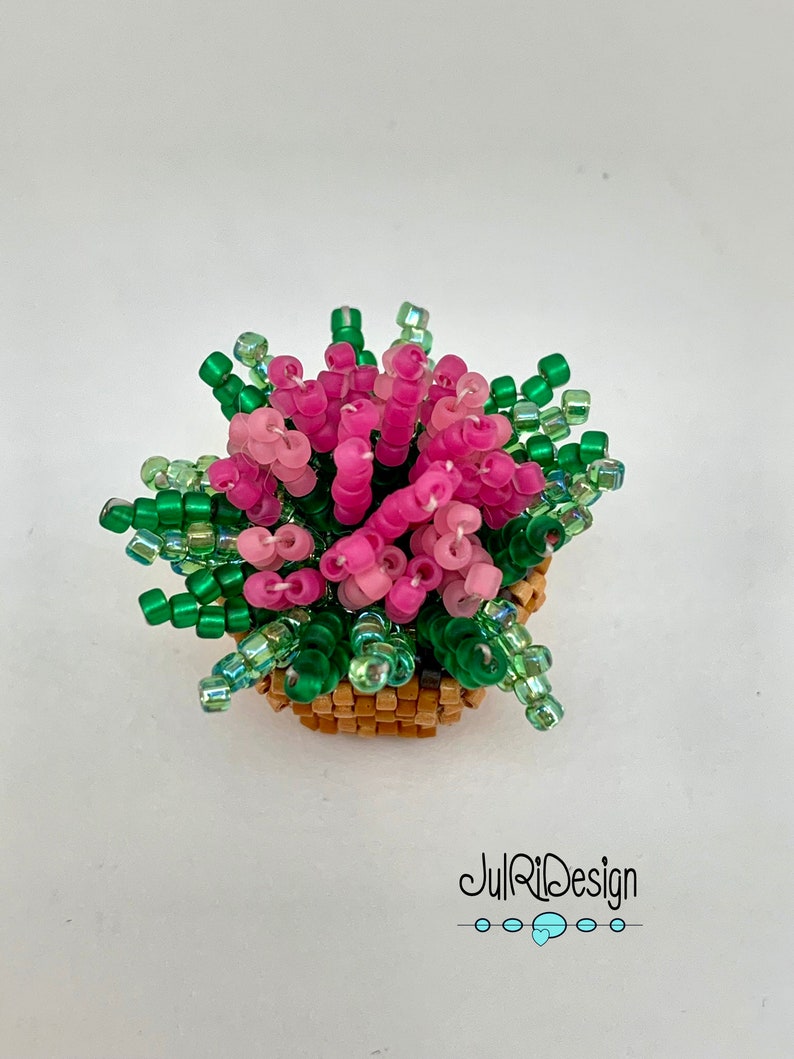 Mini Flower Pot Tutorial/pattern/instructions/pdf - Etsy