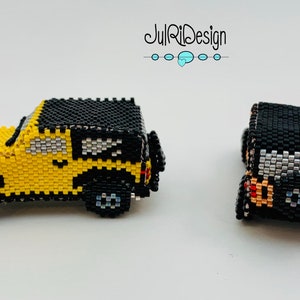 Beaded Miniature Off-road SUV Tutorial/pattern/instructions/pdf - Etsy