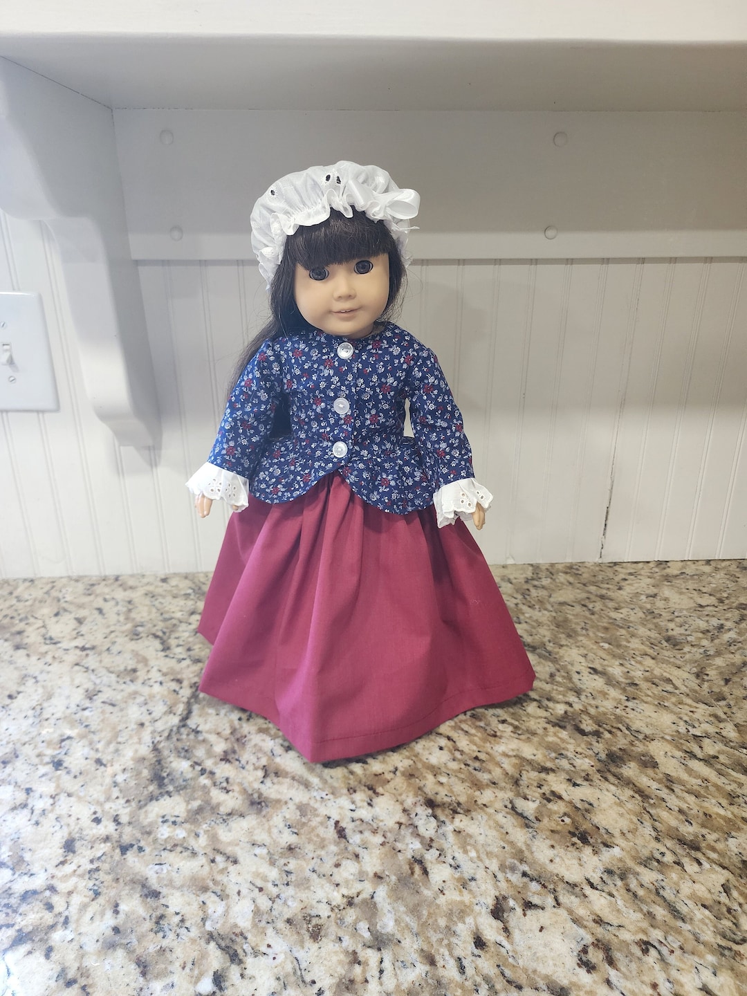 American Made 18 Inch Girl Doll Clothing - Felicity Flounced Carico and ...