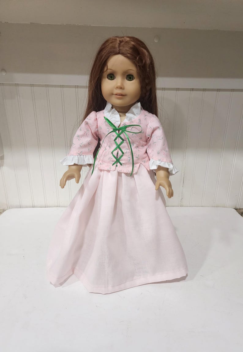 American Made 18 Inch Girl Doll Clothing - Felicity 1770's Era School ...