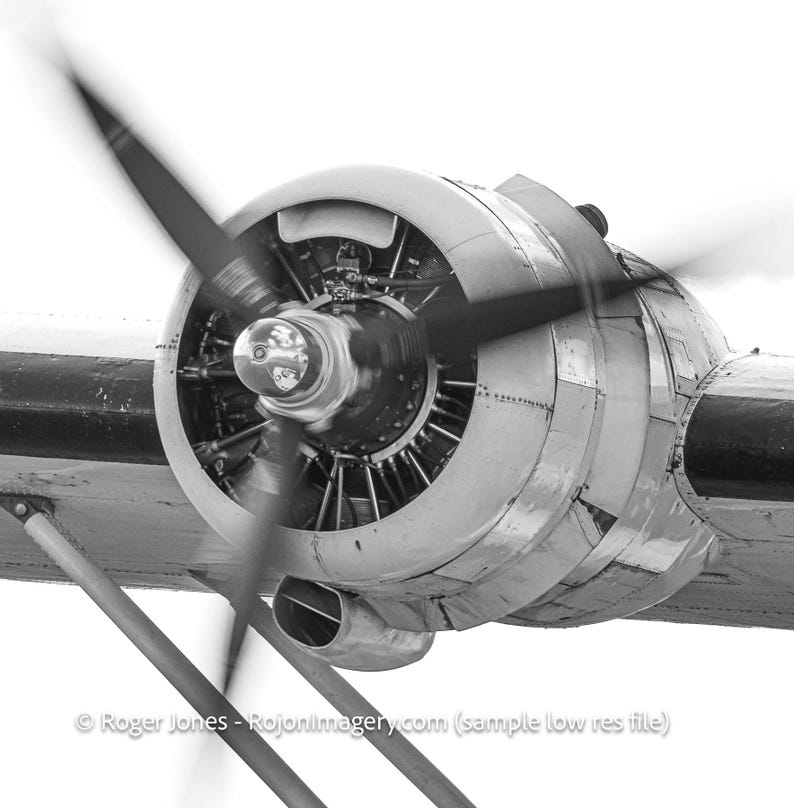 Catalina Flying Boat Engine and Propellor - Digital Download - Etsy UK
