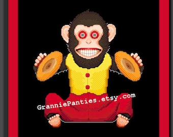 Cymbal Monkey | Etsy