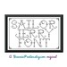 PDF PATTERN ONLY Tattoo Alphabet Sailor Jerry font | Etsy