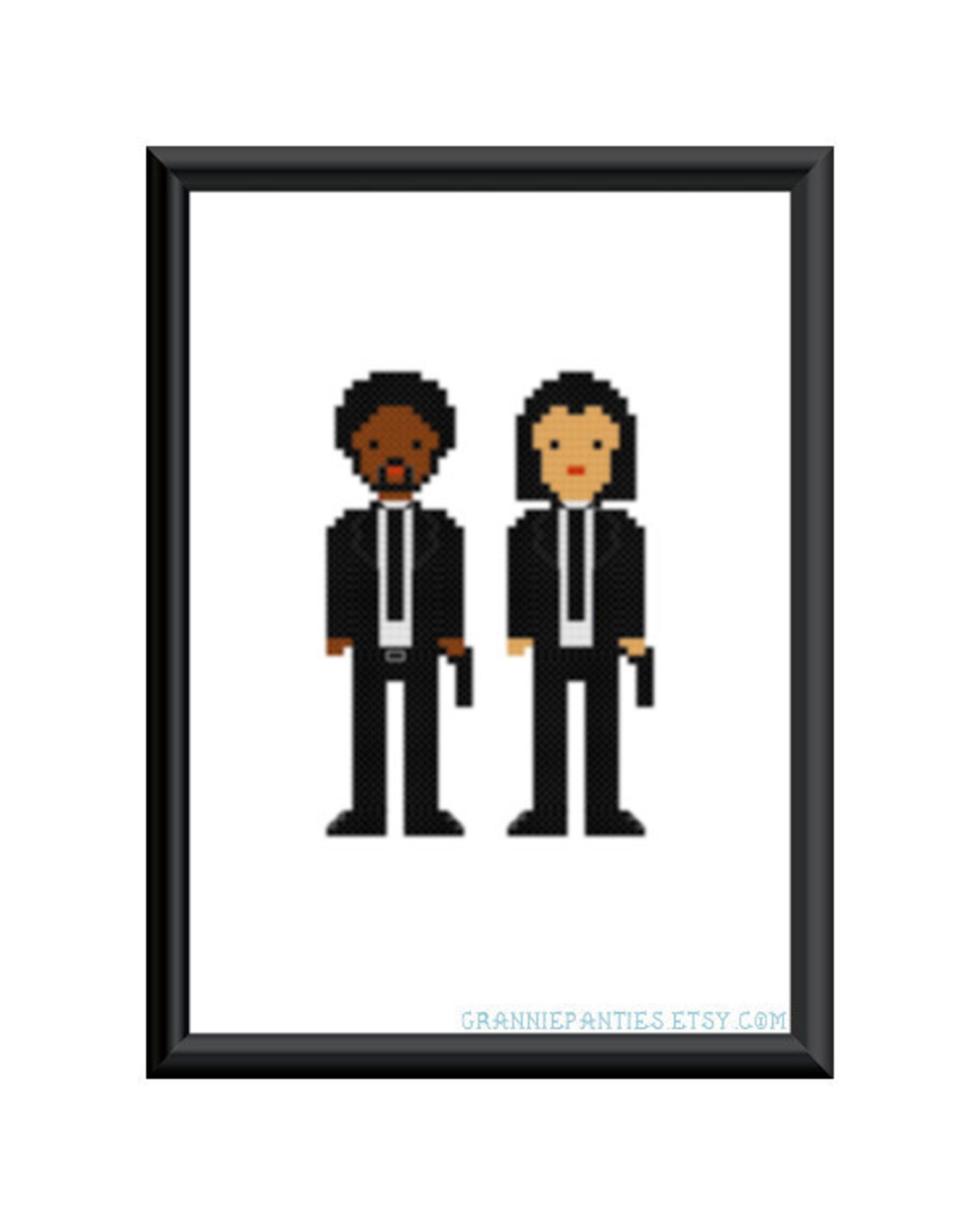 Pulp Fiction - Grannie Panties Original PDF Counted Cross Stitch ...
