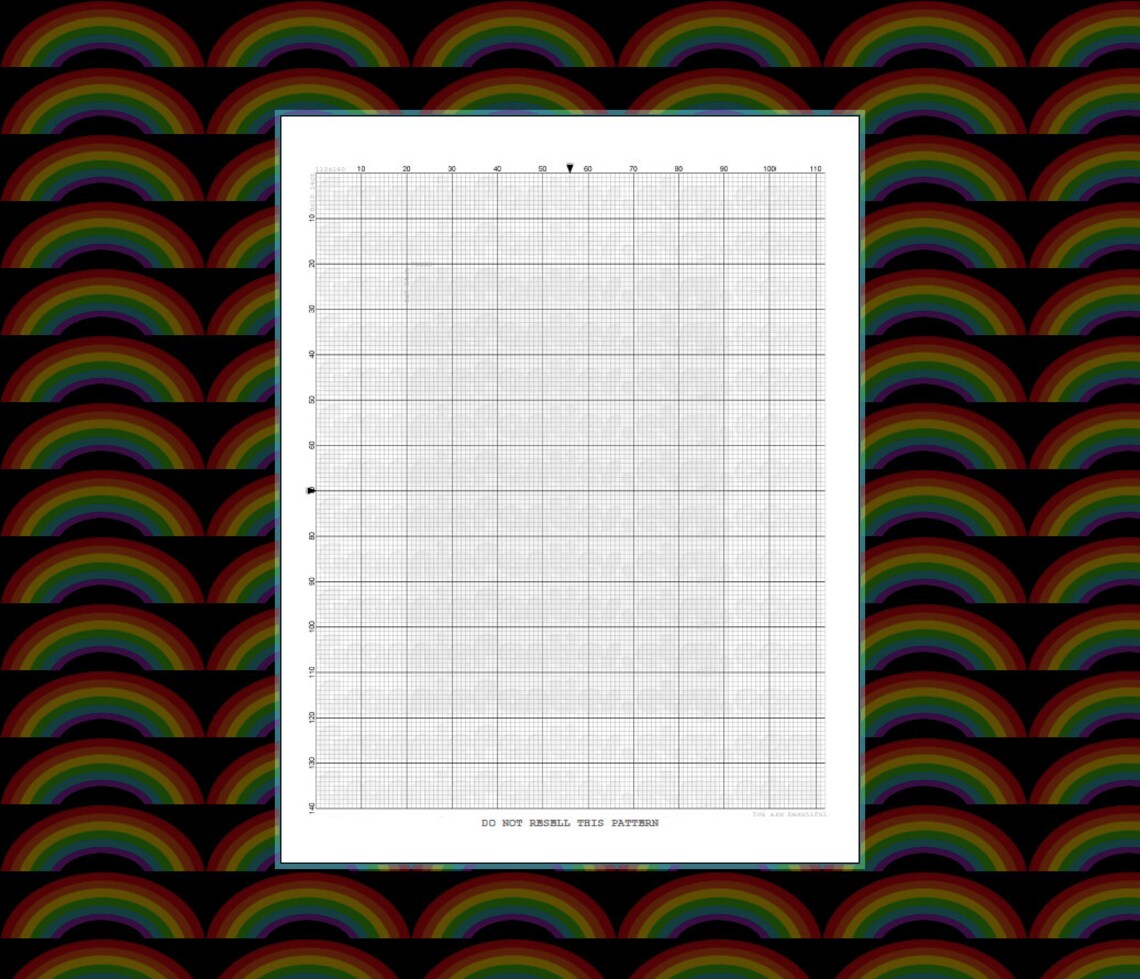PDF Counted Cross Stitch Pattern Flibberty Jibbets Alphabet - 18 ...