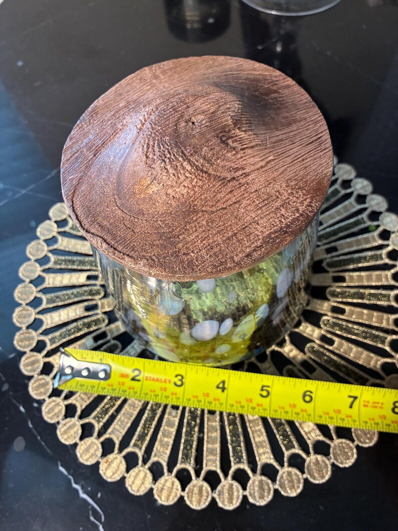 Glass Terrarium With Fern, Wood, Lichen, Squirrel Figurine, Garden ...
