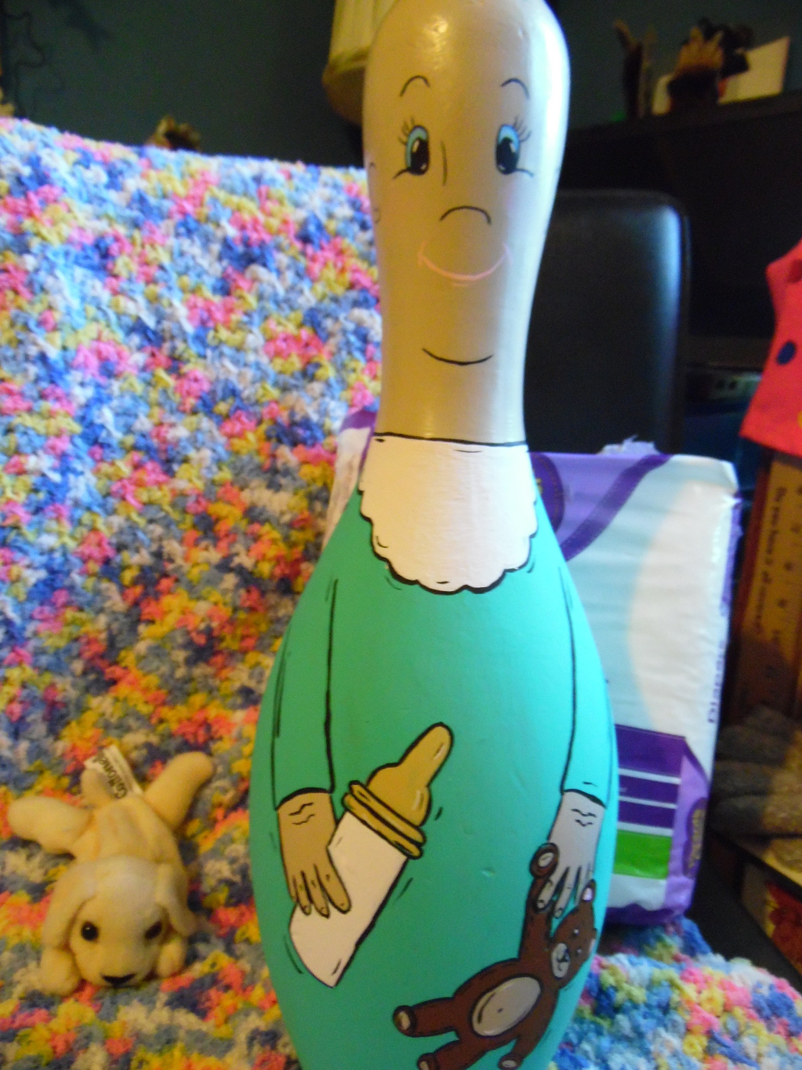 Baby Bowling Pin - Etsy
