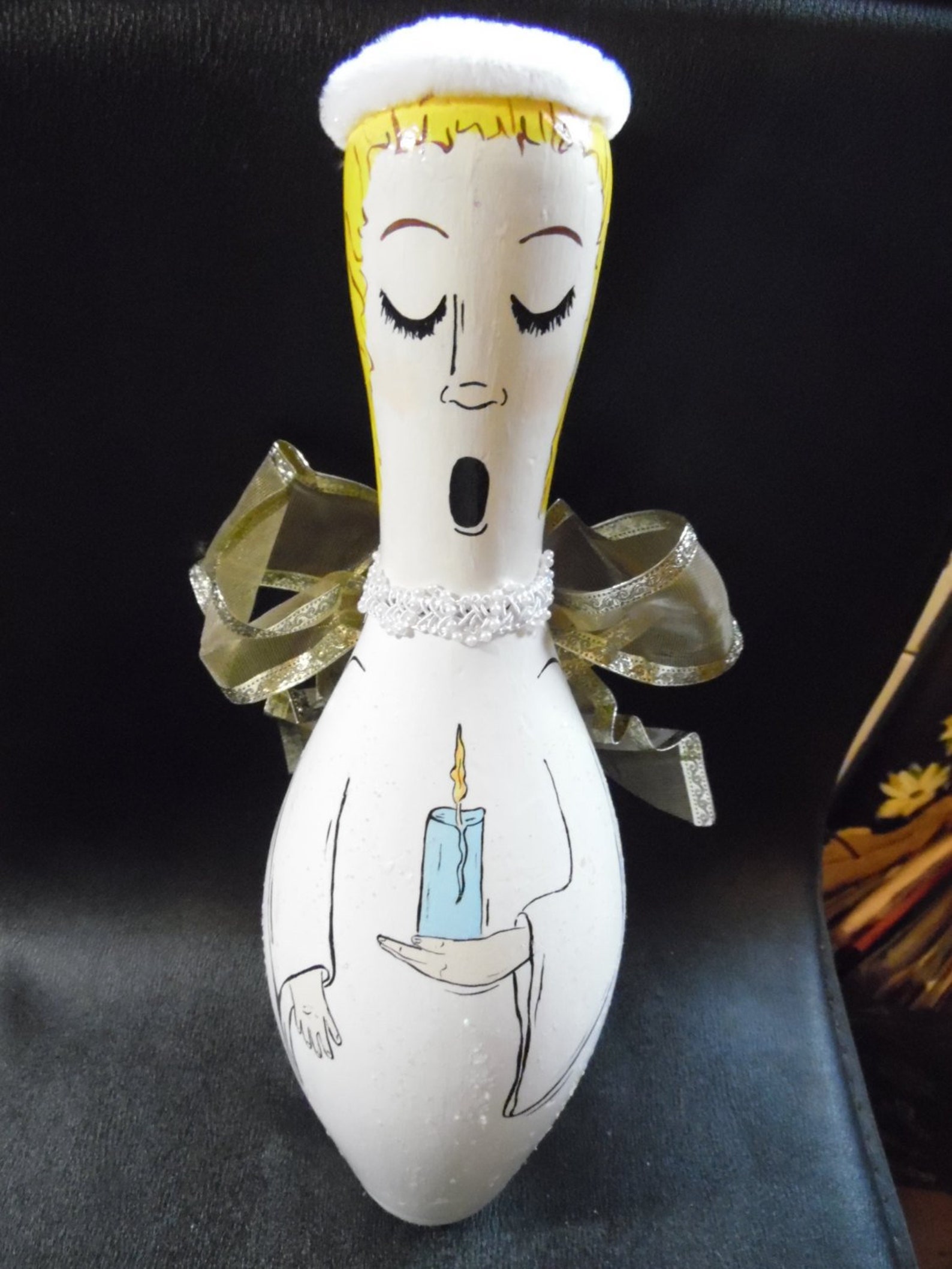 Angel Bowling Pin - Etsy