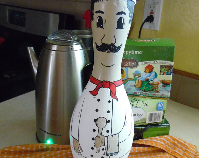 Chef Bowling Pin - Etsy