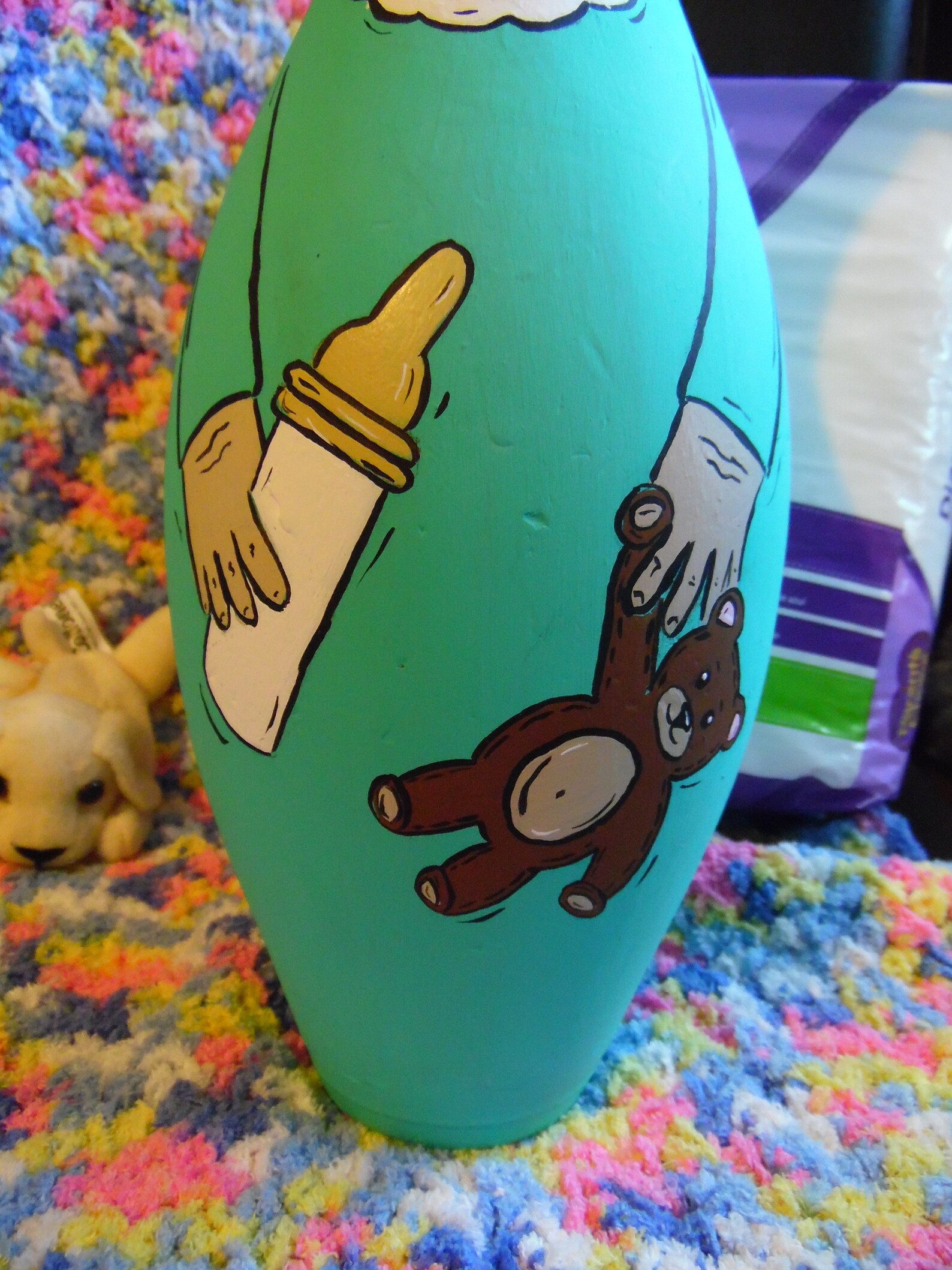 Baby Bowling Pin - Etsy