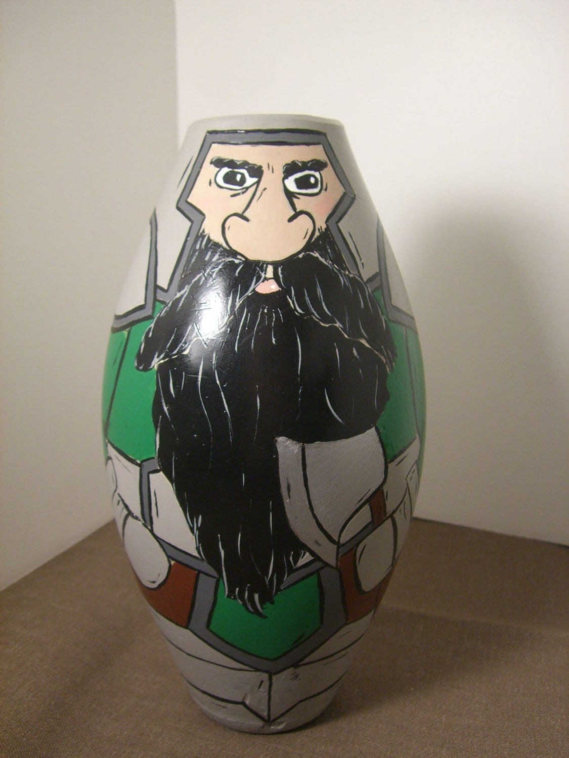 Dwarf Warrior Bowling Pin - Etsy