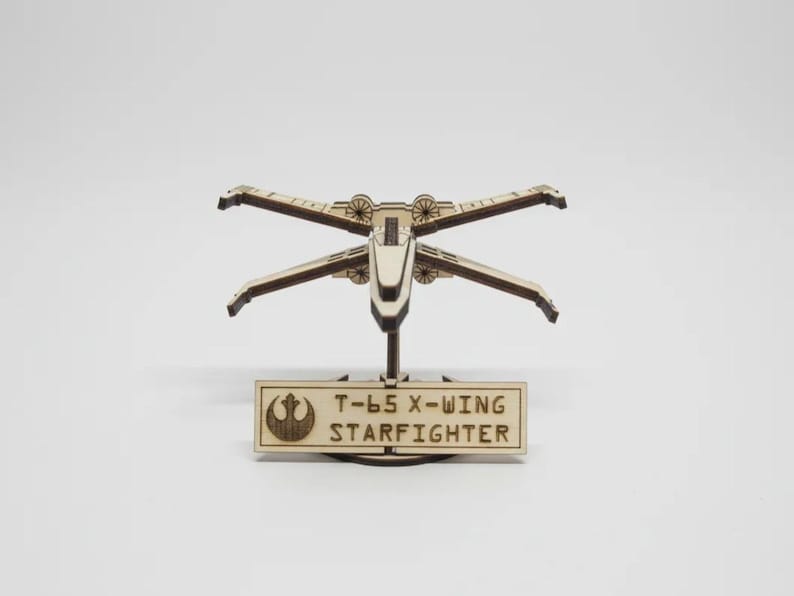 Laser Cut Starfighter Bundle for 3mm Plywood – 11 Wooden Space Models ...