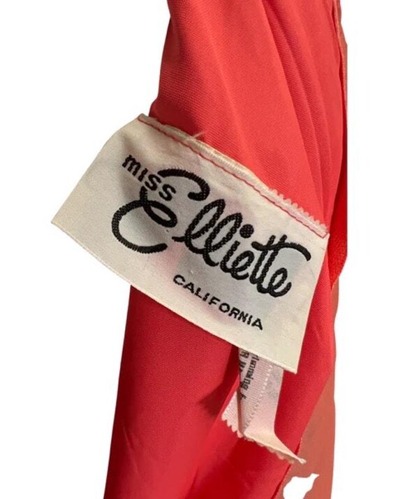 Vintage Late 60s/Early 70s Orange Miss Elliette Chiff… - Gem