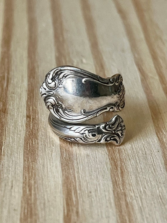 Vintage sterling silver spoon - Gem