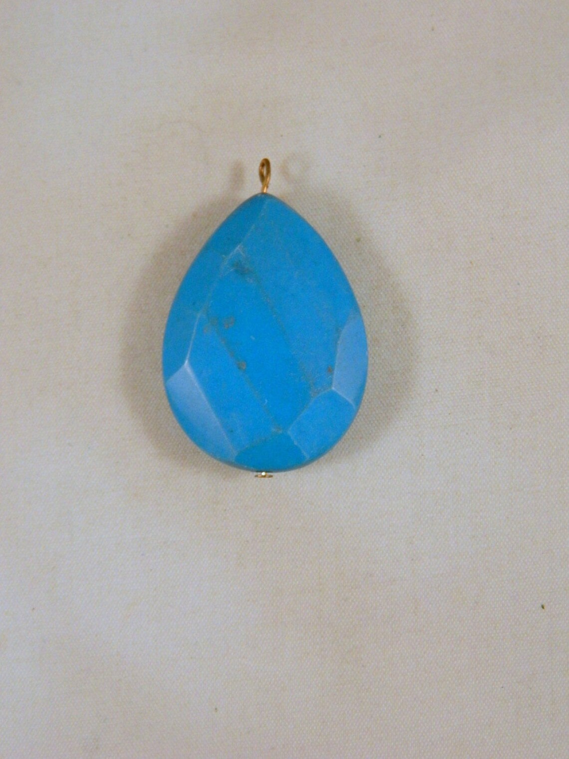 Blue Turquoise Pendant Vintage Native American Turquoise - Etsy