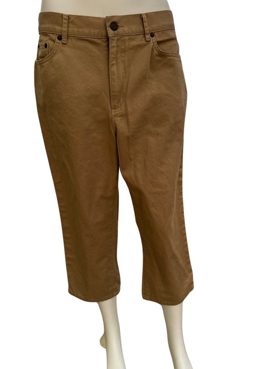 Tan vintage capri pants - Gem