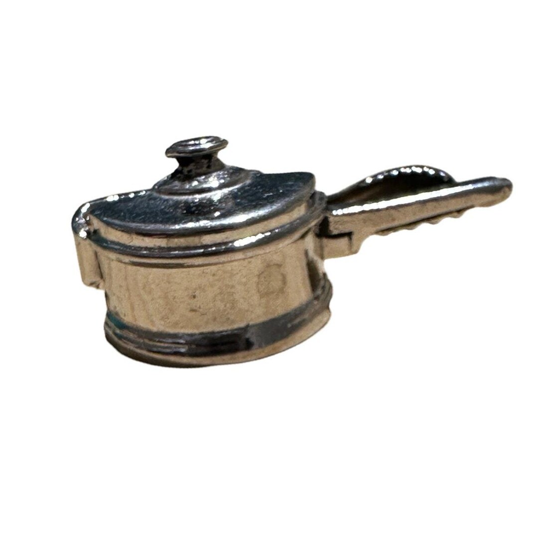 Vintage Tie Clip With Pot or Cookware or Pressure Cooker - Etsy