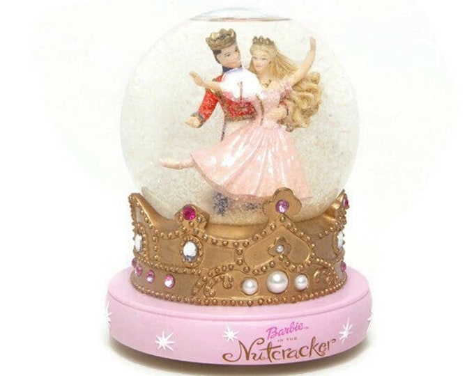 Vintage Barbie in the Nutcracker Musical Snow Globe Waltz of the ...