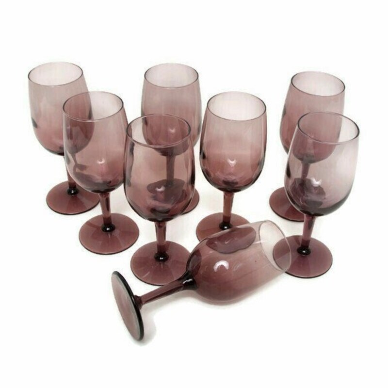 Amethyst Glasses - Etsy