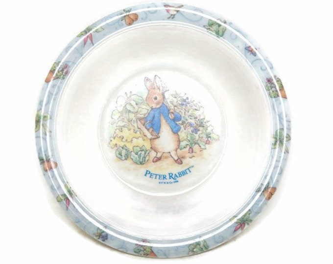 Vintage Peter Rabbit and Friends Child's Bowl 1996 F Wayne Graphics ...