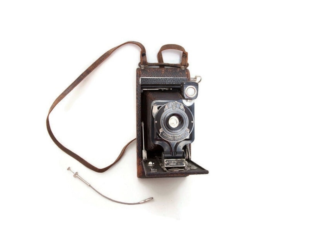 Antique Kodak No. 1A Folding Camera: 1910s Collectible Bellows Camera ...