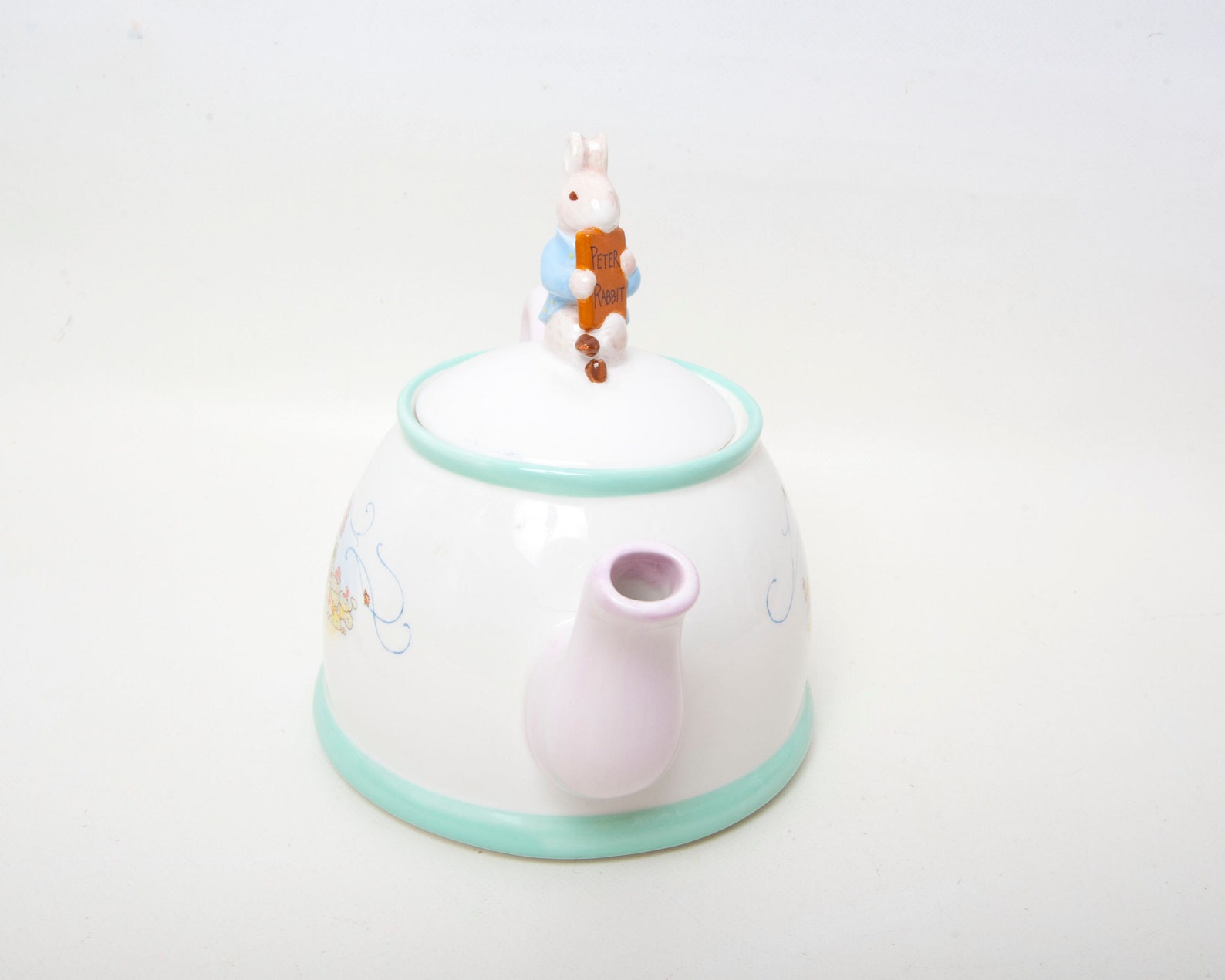 Vintage Beatrix Potter Peter Rabbit Teapot Easter Decor - Etsy