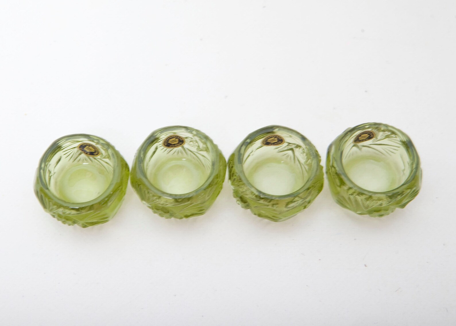 Antique Westmoreland Glass Open Salt Cellars Salt Dip Set of 4 - Etsy