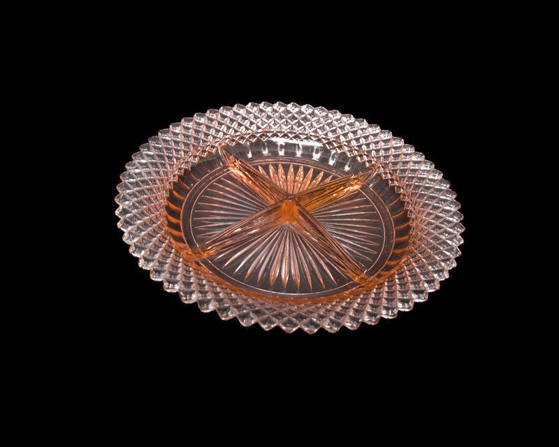 Hocking Glass Company Miss America Pattern Pink Depression Glass ...