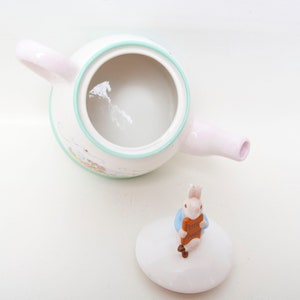 Vintage Beatrix Potter Peter Rabbit Teapot Easter Decor - Etsy