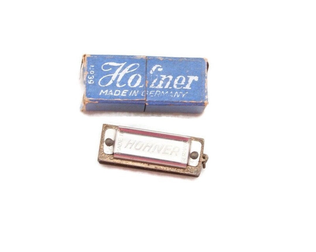 Vintage Hohner No 39 Miniature Harmonica in Original Blue Box - Etsy