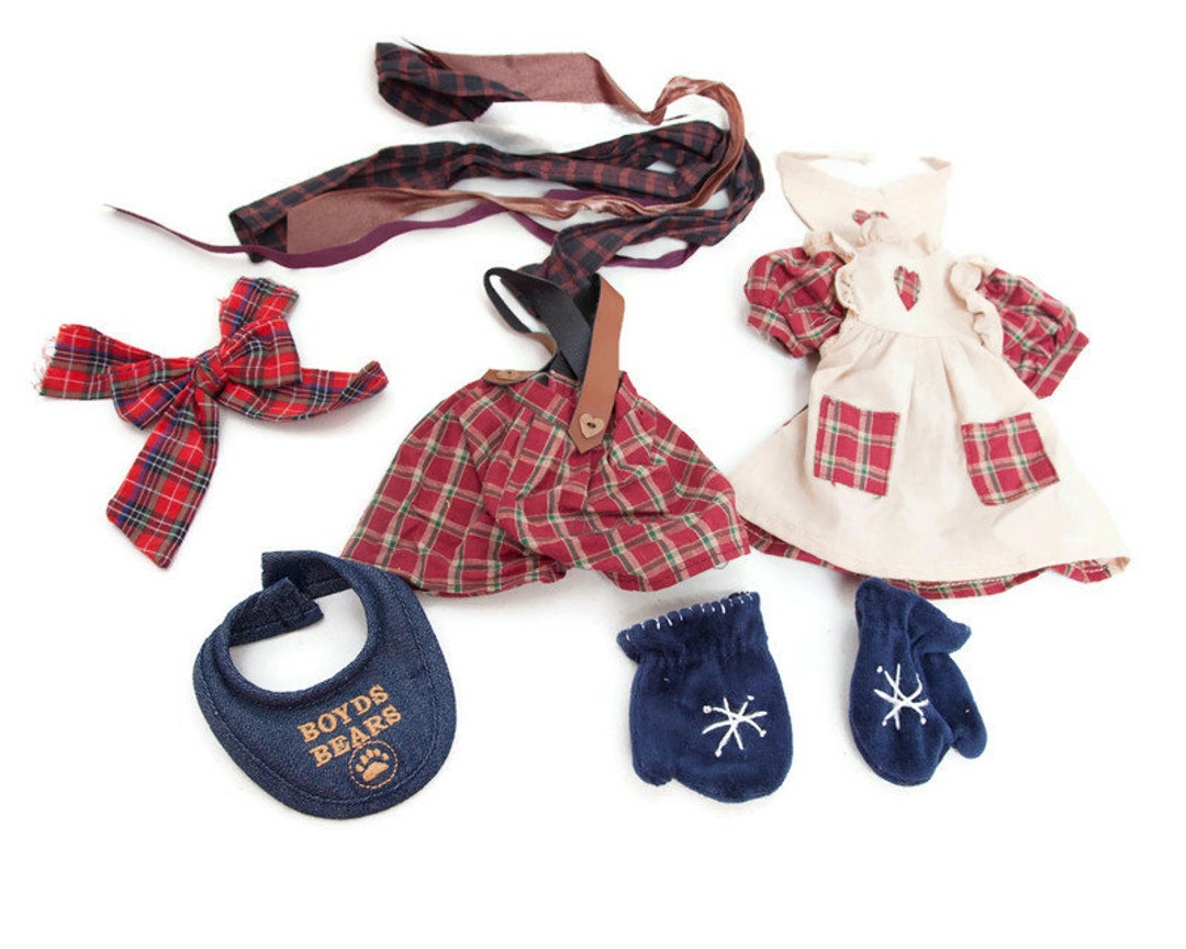Vintage Boyds Bears Clothing and Accessories Collectible Bear Outfits ...