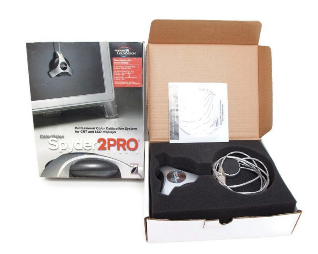 PANTONE Colorvision Spyder 2 Pro Studio Professional Color Calibration ...