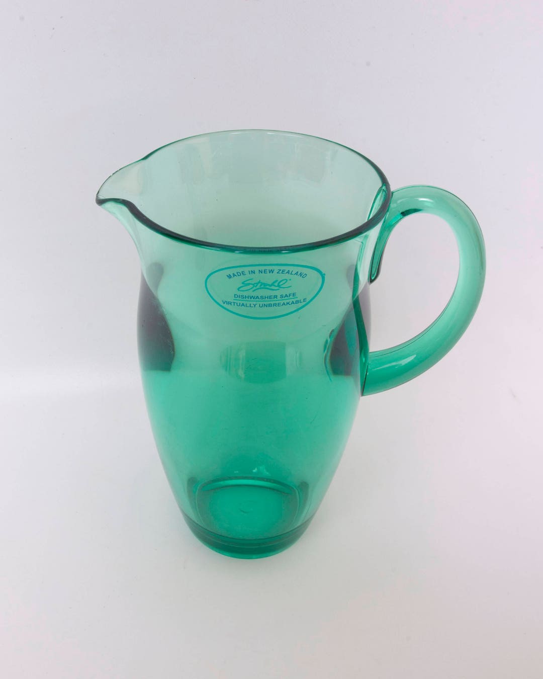 Rare Vintage Strahl Da Vinci Green Acrylic Pitcher: Unbreakable ...