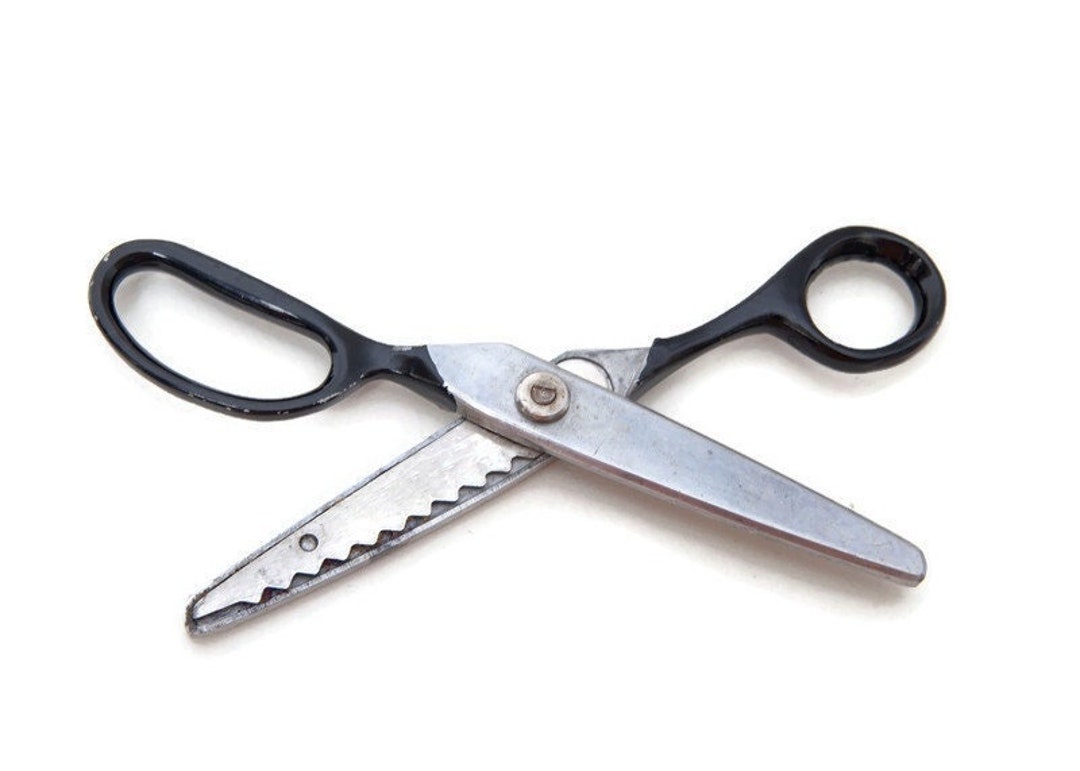 Vintage Del Pinking Shears: Made in USA Sewing Tool for Dressmaking ...