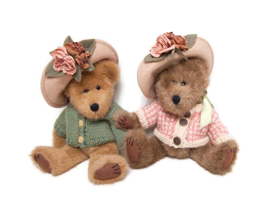 Vintage Boyds Bears – J.B. Bean & Mrs. Trumble, Plush Teddy Bear Set - Etsy