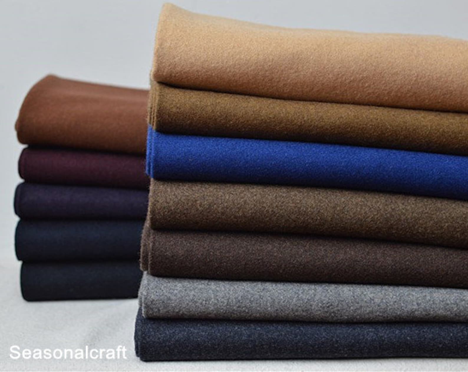 Winter Melton Wool/ Sheep Wool fabric Winter fabric Fabric | Etsy