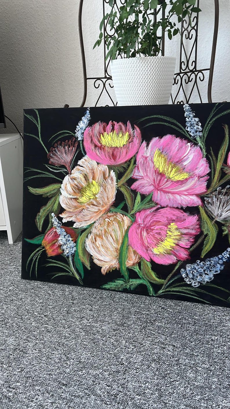 Acrylic Painting 50*70 Cm - Etsy